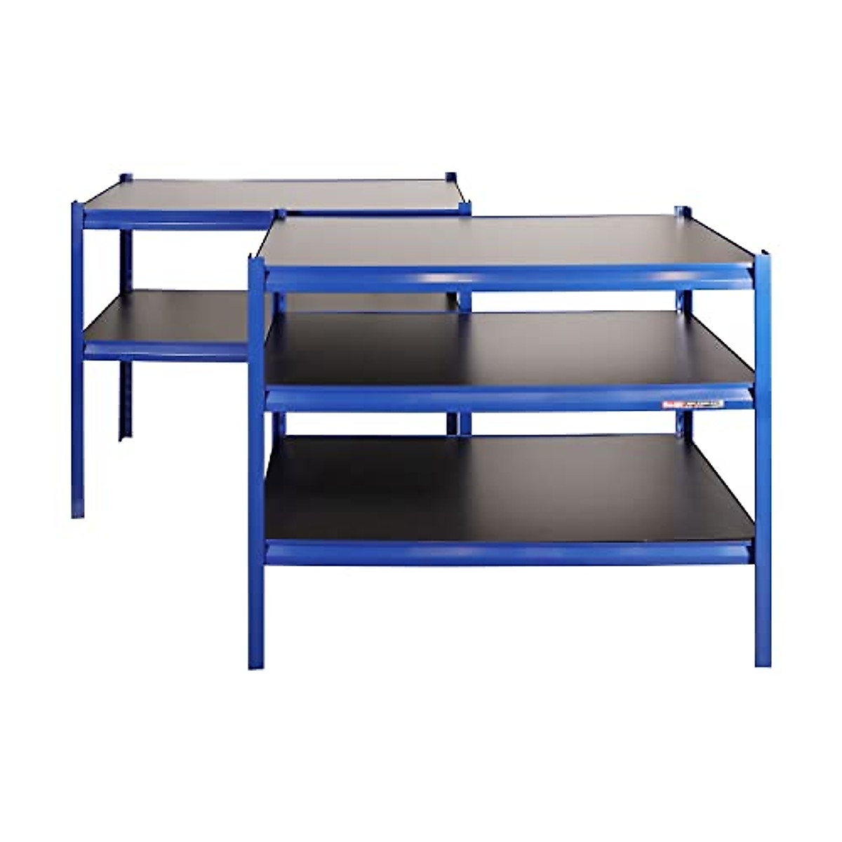 Pro-LifT Garage Storage Shelves - Heavy Duty 5-Tier Adjustable Metal Wire Shelving Units with 4000 lbs Total Capacity for Garage Basement Racking Organization - 72" H X 48" W X 18" D