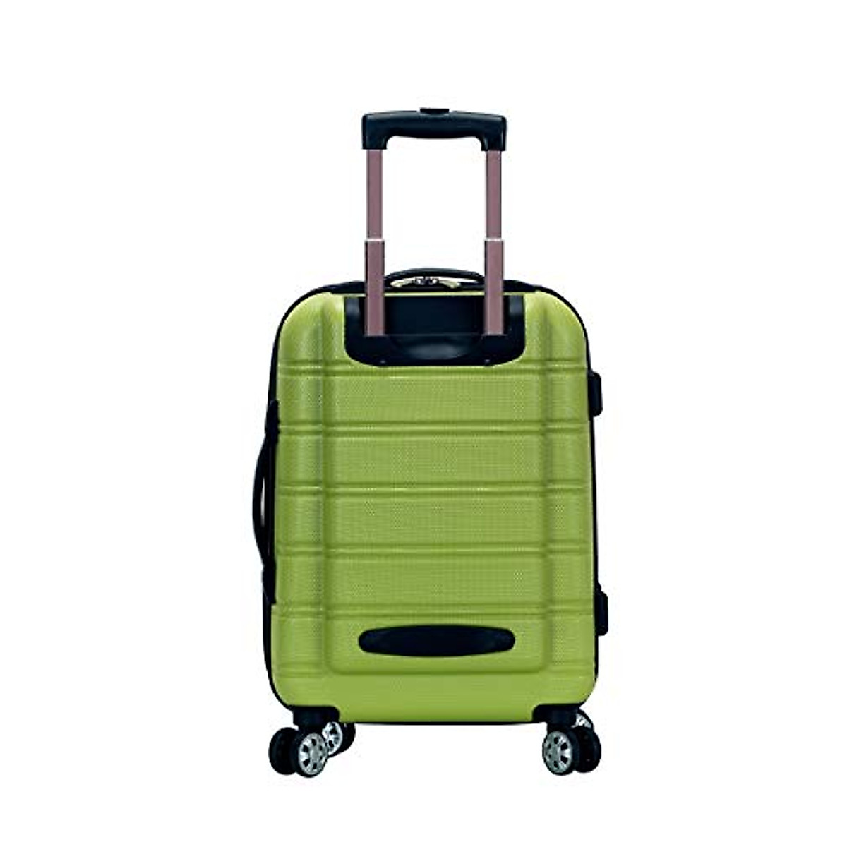 Rockland Melbourne Hardside Expandable Spinner Wheel Luggage, Lime, Carry-On 20-Inch