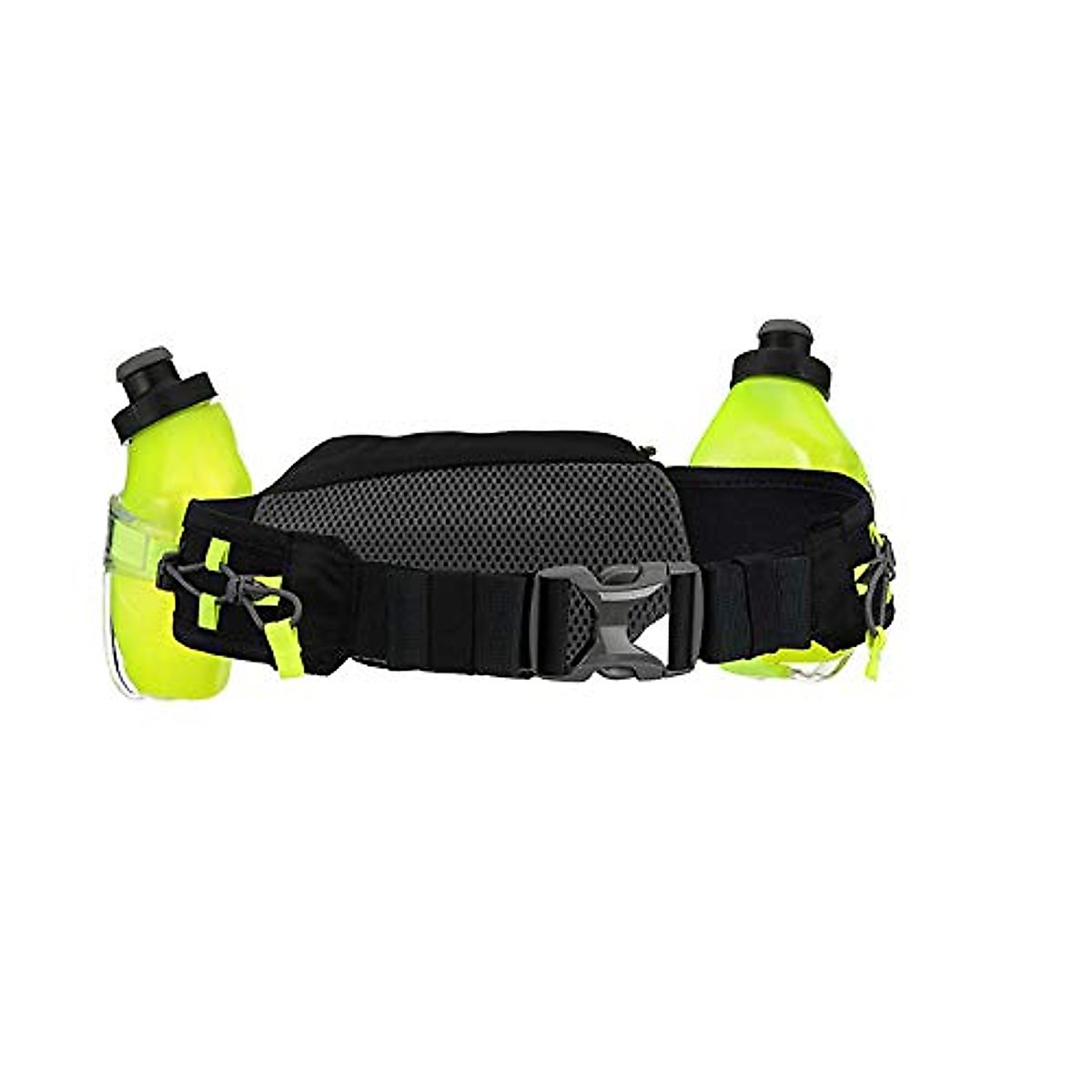 Nathan Hydration Running Belt Trail Mix Plus - Adjustable Running Belt – TrailMix Includes 2 Bottles / Flask – With Storage Pockets. Fits Most iPhones and Smartphones