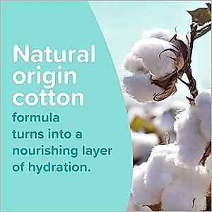 Johnson's CottonTouch Moisturizing Creamy Oil for Baby, Body Lotion with Real Cotton and Gentle Fragrance, Hypoallergenic, Non-Greasy, Paraben-Free, Phthalate-Free and Dye-Free, 8 fl. oz