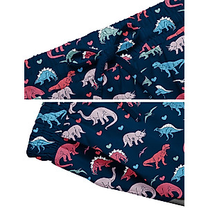 HOTOUCH Womens Printed Pajamas Set Soft Lounge Sets Short Sleeve Tops and Shorts 2 Piece Sleepwear Pj Sets