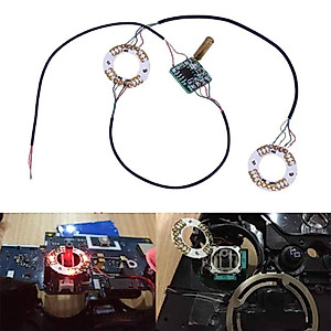 DIY Analog Color LED Light Up Thumb Sticks Joysitck Mod with Clear Thumbstick Caps for Sony Playstation 4 PS4 Controller