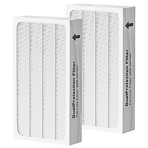 Roninby Classic 400 Series HEPA Particle Filter Replacement Compatible with Blueair 400 Series Air Cleaner Purifier Models 402, 403, 405, 410, 450E, 455EB, 480i, 2 Pack