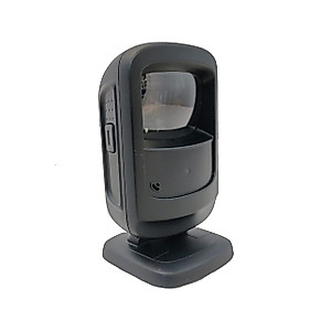 Zebra Symbol DS9208 Handsfree Touchless Barcode Scanner with USB Cable, Black - Scans 1D, 2D and PDF417 Barcodes - DS9208-SR00004NNWW (Renewed)