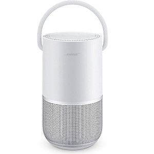 Bose Portable Smart Speaker — Wireless Bluetooth Speaker with Alexa Voice Control Built-In, Silver