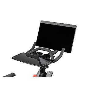 TFD The Tray+ | Compatible with Peloton Bikes+ ONLY (Dark)| Laptop Desk Tray - Premium Holder for Laptop, Tablet, Phone, Books & More - The Ultimate Peloton Accessories