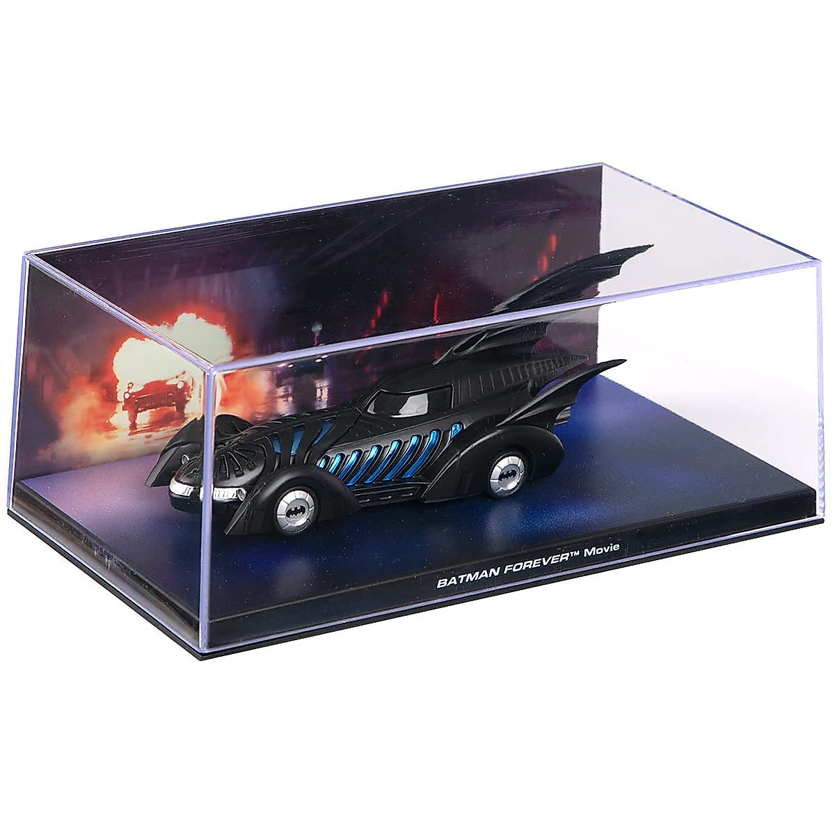 2012 Eaglemoss Collections DC Comics - Batmobile (Batman Forever) Box Display Edition - Batman Automobilia Collection, (MBAEN003)
