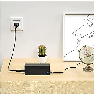 Onerbl 19V AC/DC Adapter Replacement for AWANFI A30 Multifunctional Portable Power Station 300Wh 83000mAh Solar Generator Lithium-ion Battery AS065-1903410D3 DC19V 3.42A 12-25V Power Supply Charger