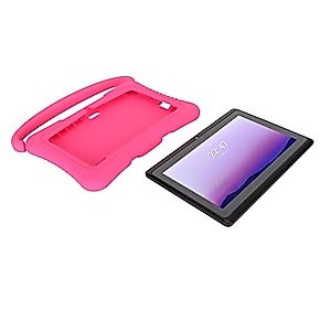 FECAMOS HD Tablet, 110-240V 7in Kids Tablet 2GB 32GB Dual Camera 3D Design QuadCore Processor 1024x600 for Android 10 for Entertainment (US Plug)