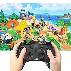 Deepdawn Switch Controller, Wireless Pro Controller Compatible with Nintendo Switch, Wireless Gamepad Joystick with Programmable Function【2023 Upgraded Version】