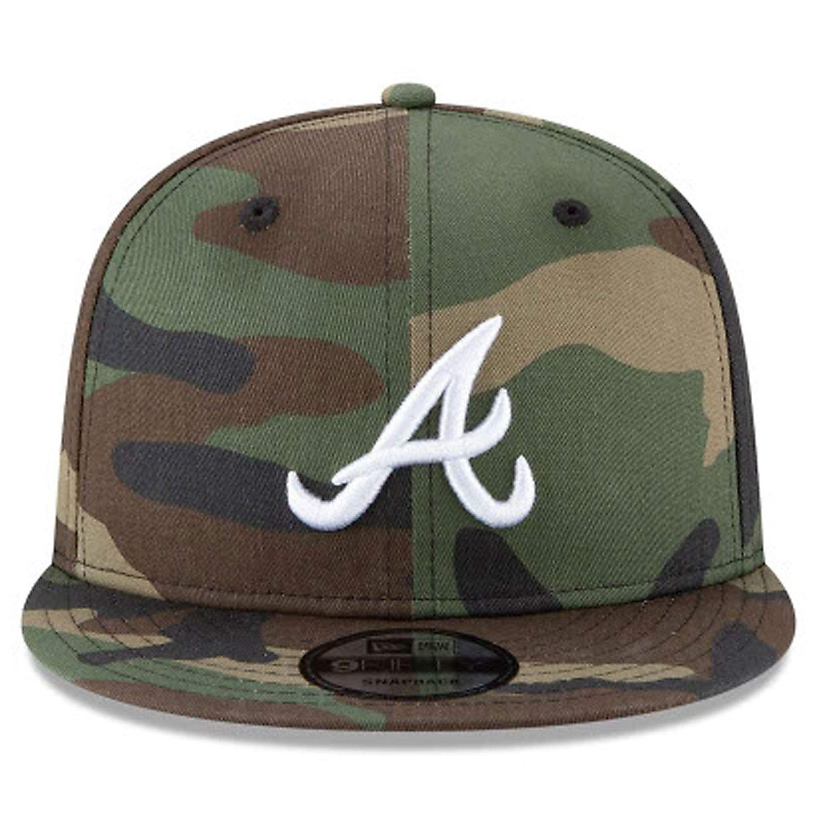 New Era Mens Atlanta Braves Camouflage WDC 9Fifty Adjustable Snapback 950 Cap