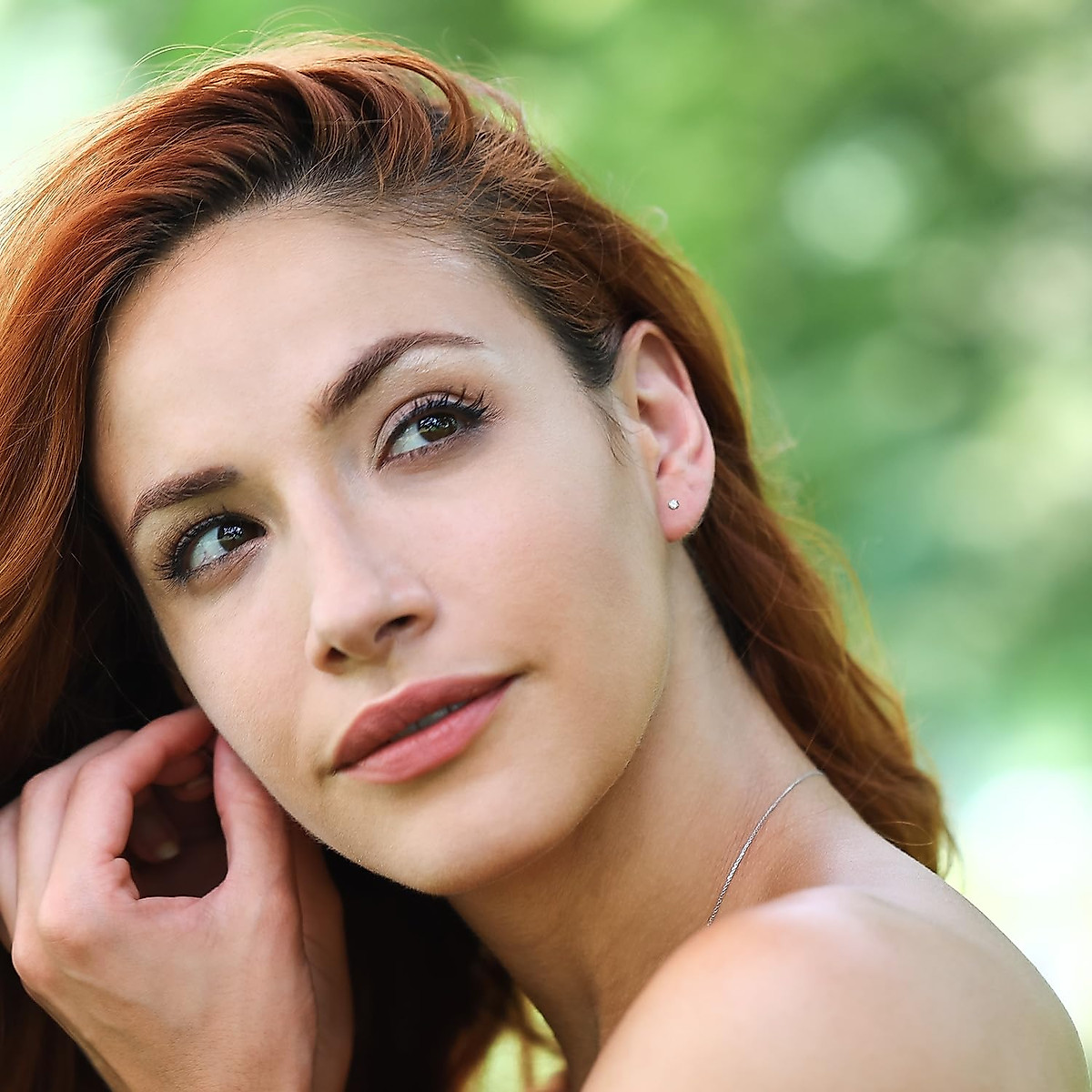 Gem Stone King 0.20 to 1.50 Carat 14K Gold Lab Grown Diamond Stud Earrings | Gold Earrings For Women Men | F-G Color | VS1-VS2 Clarity