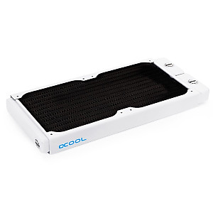 Alphacool NexXxoS ST30 Full Copper 240mm Radiator V.2 - White Special Edition