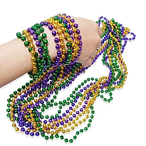 SSTX 2 Pack Mardi Gras Headbands Sequin Stretchy Glitter Headbands for Carnival Party Costume(Classic)