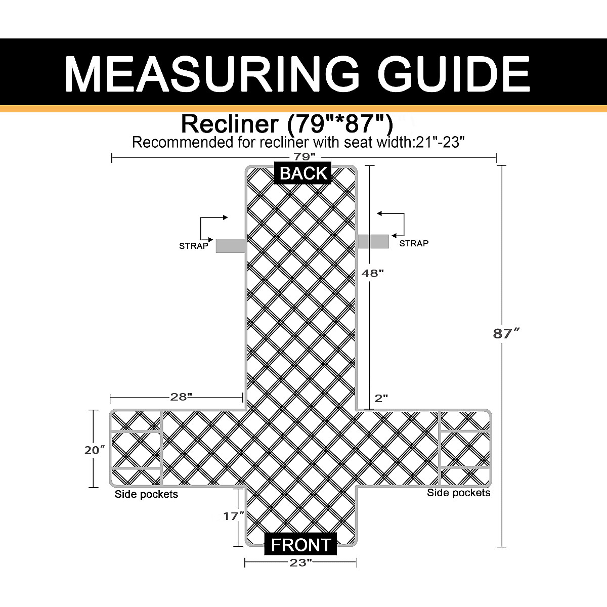 CHHKON Recliner Chair Covers Waterproof with Anti-Skip Furniture Protector Sofa Slipcover for Children, Sofa Covers for Dogs (Green, 23'')