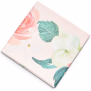 BLUE PANDA Princess Birthday Party Plastic Table Cover (54 x 108 in, 3 Pack)