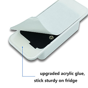 ArbaroClara Fridge Door Lock Child Safety, Heavy Duty Kidsproof Coded Locker Combination Without Keys, Baby Proof Refrigerator Latch for Freezer Cabinet, 2Pack White