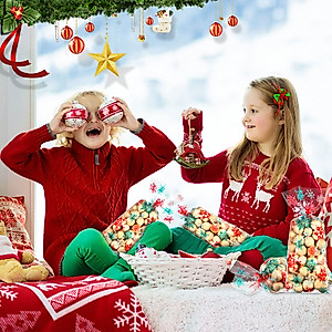 Snowflake Cello Treat Bags Christmas Xmas Party Cellophane Plastic Candy Goodie Bags with Twist Ties for Winter Holiday Wonderland Birthday Baby Shower Party Favors (Pink)