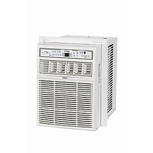 Koldfront CAC10000W 10000 BTU 115V Casement Air Conditioner with Dehumidifier and Remote Control