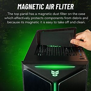 Empowered PC Mantis V2 Gamer Desktop (NVIDIA GeForce RTX 3070 (> 4060 TI), Intel 8-Core i7-11700F Processor, 32GB RAM, 512GB NVMe SSD + 2TB HDD, WiFi+BT, Windows 11 Home) Tower Gaming RGB Computer