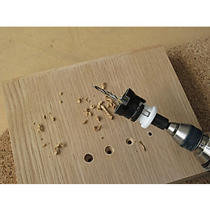 Countersink Buddy Adjustable Depth Stop Attachment for Countersink Drill Bits