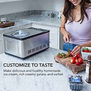 Whynter ICM-200LS 2-Quart Stainless Steel Automatic Ice Cream Maker With Compressor