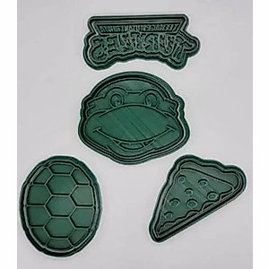 Mutant Turtle Ninja Cookie Cutter & Stamp