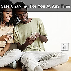 Charging Blocks, USB C Charger Block, 20W Dual Port Fast Charger for Apple Watch Series 8, Seedato Charging Block Compatible with Apple Watch Series 8 7 Charger, for iPhone 13/14/Pro Max, AirPods