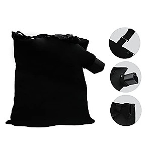 Powswopx 5140125-95 Leaf Blower Vacuum VAC Shoulder Bag , Leaf Blower Vacuum Bag Replacement for Black & Decker BV3100 Replaces 5140117-99, Fits for BV2900 BV3100
