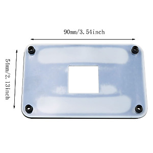 AM4 Backplane ZZHXSM Motherboard CPU Fan Cooling Mounting Sheet Plate for AM4 AMD Socket Metal Back Plate CPU Heatsink Bracket Backplane Backplate Back Sheet