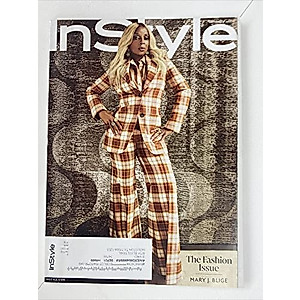 Instyle Magazine September 2021. Mary J. Blige