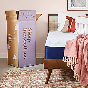 Sleep Innovations Shiloh 14 Inch Memory Foam Mattress, Cal King Size, Bed in a Box, Cradling Medium Support