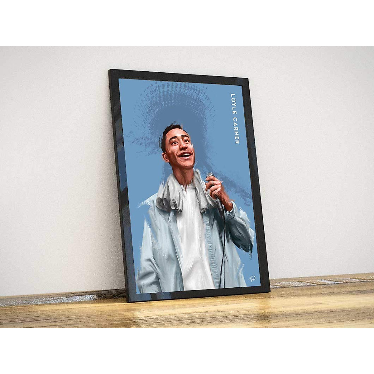 Loyle Carner Poster/Loyle Carner Original Print/Loyle Carner Artwork - Music Poster Wall Art hip-hop