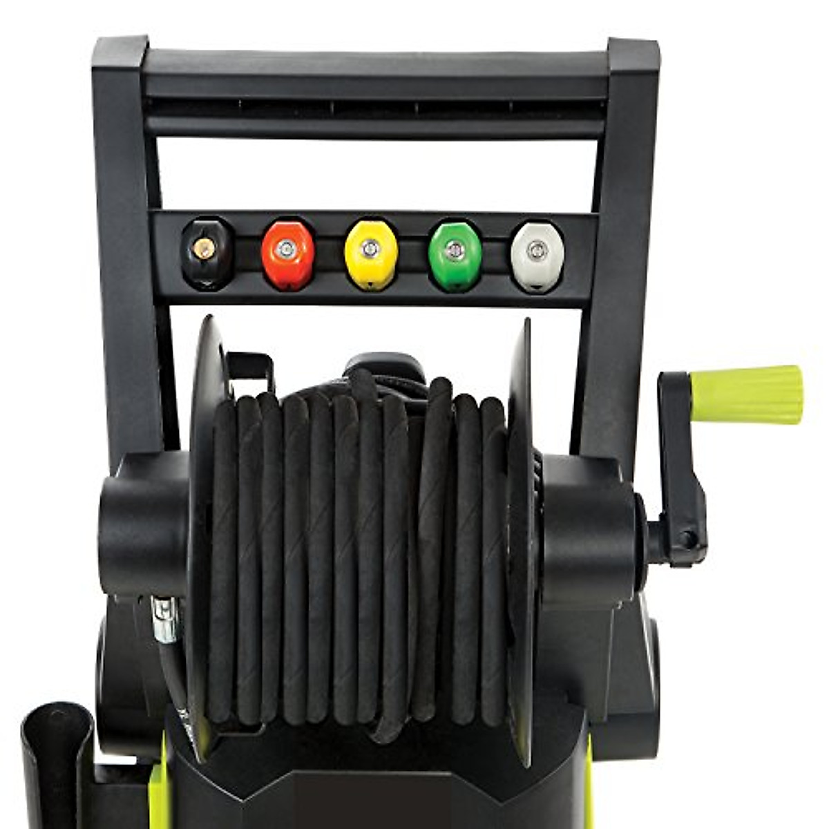 Sun Joe SPX3001 2030 PSI 1.76 GPM 14.5 AMP Electric Pressure Washer with Hose Reel, Green