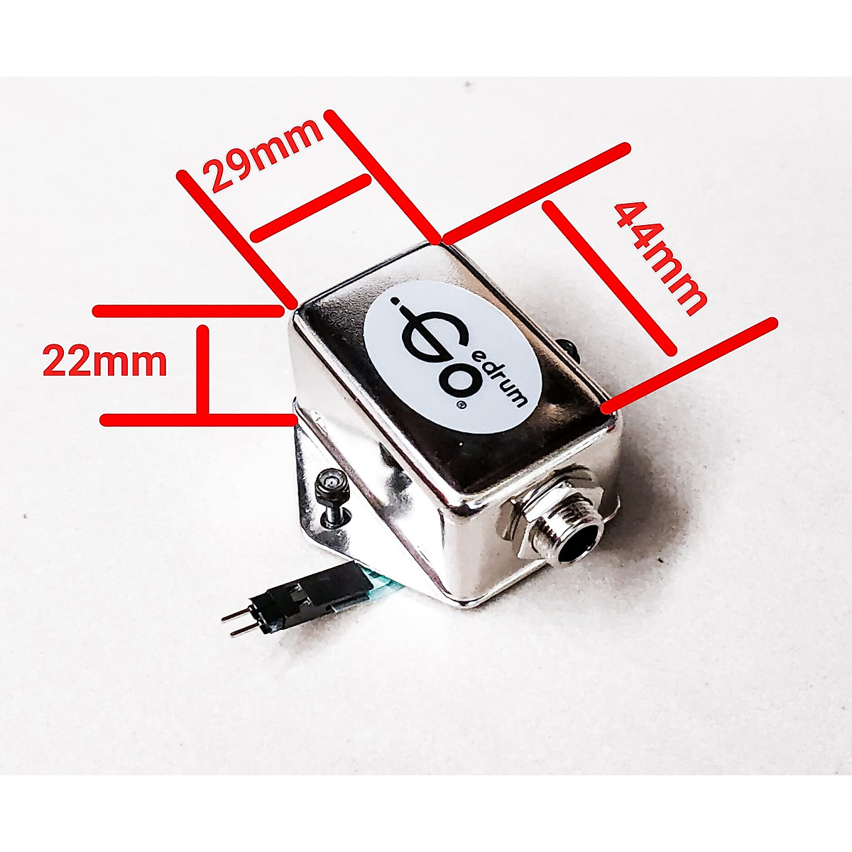 Goedrum Cymbal Trigger for DIY electronic 2 Piece Low Volume Hihat cymbal/Dual