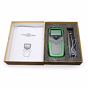 AMTAST TES11A Tesla Tester Digital Gauss Meter Surface Magnetic Field Meters Metal Probe Guassmeter with Ns Function