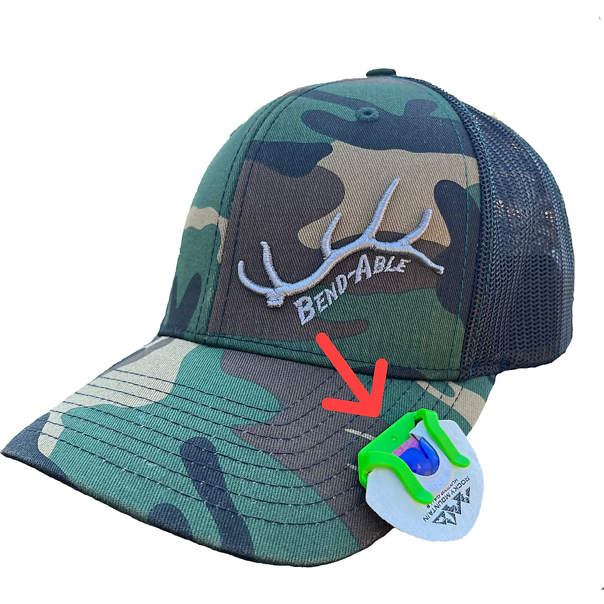 Bend-Able Reed Quiver (Clip-on) 2-Pack for Diaphragm Mouth Reeds. Quick Access to Your Elk, Turkey, Coyote Mouth Calls