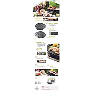 Korean Griddle Sizzling Grill Plate, Pig