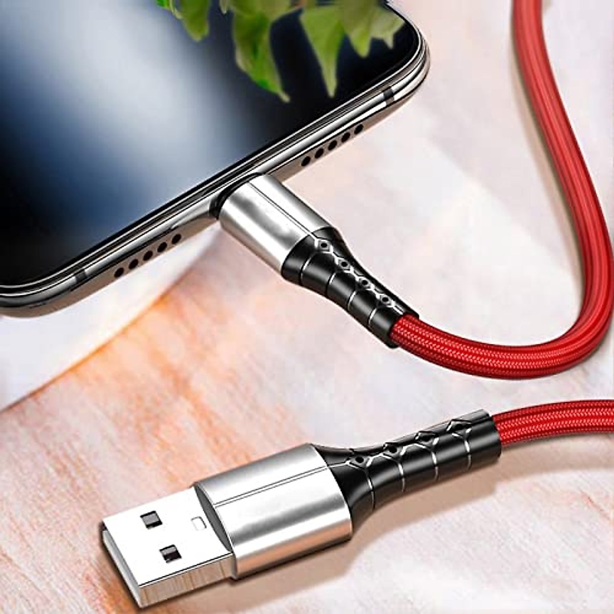 BGNTBUK Beat Compatible with Machine with Keyboard and Speaker Micro USB Cable 5A Fast Charging Nylon Braided Data Cable Suitable for Android Mobile Phone C to C Cable 3ft