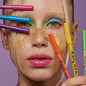 Lamel Oh My Color Gel Eye Liner - Long-Lasting - Waterproof & High Pigmented - Hypoallergenic and Fragrance-Free - Professional Look - Cruelty Free - N.401 (Blue)