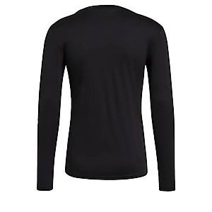 adidas mens Team Base Tee Black X-Large