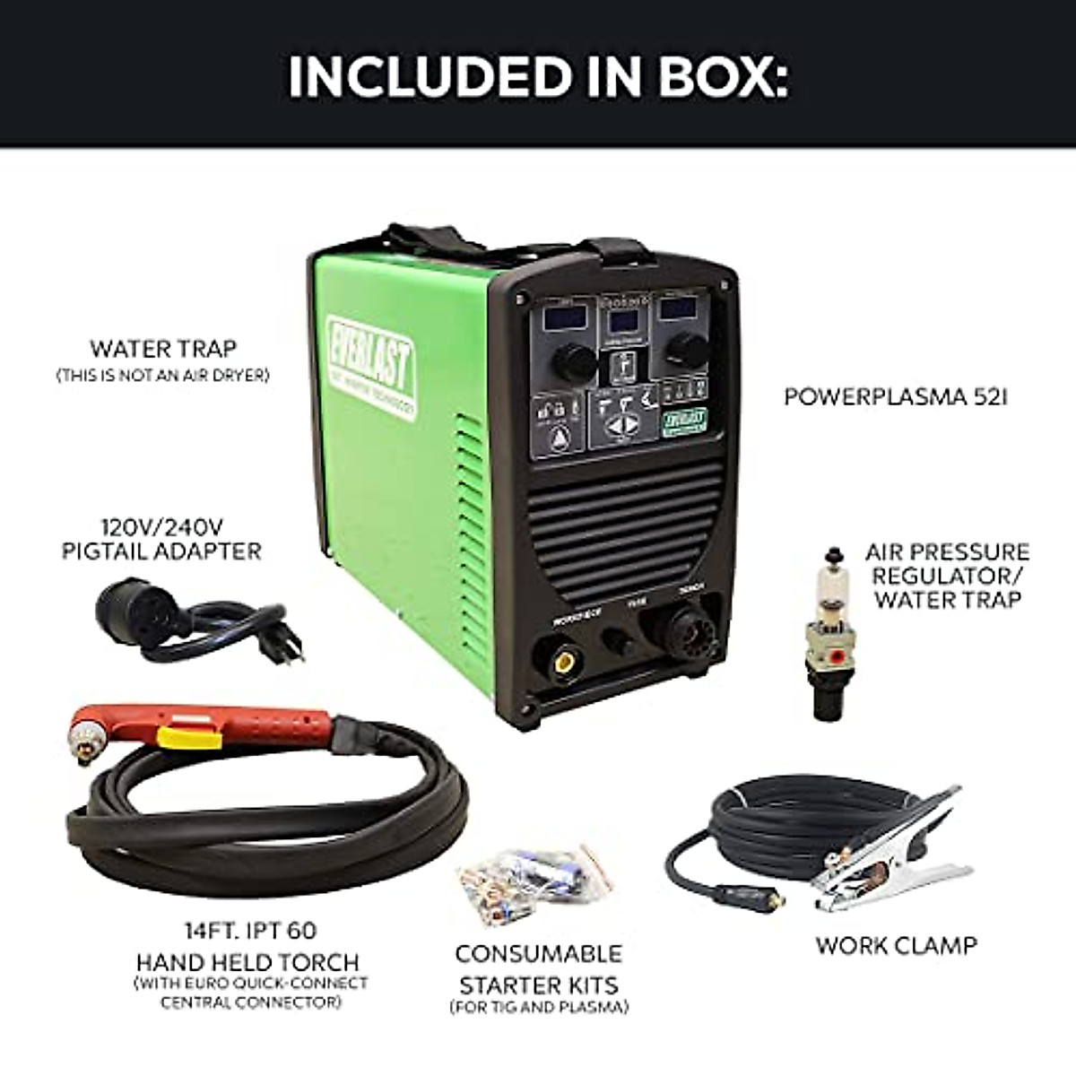 2021 PowerPlasma 52i 50 Amp CNC compatible plasma cutter