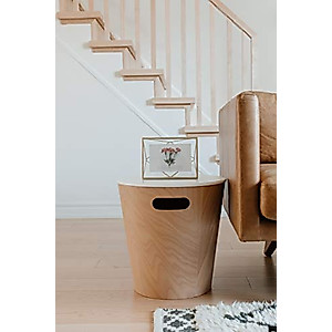 Umbra Prisma Picture Frame, 8x10 Photo Display for Desk or Wall, Brass