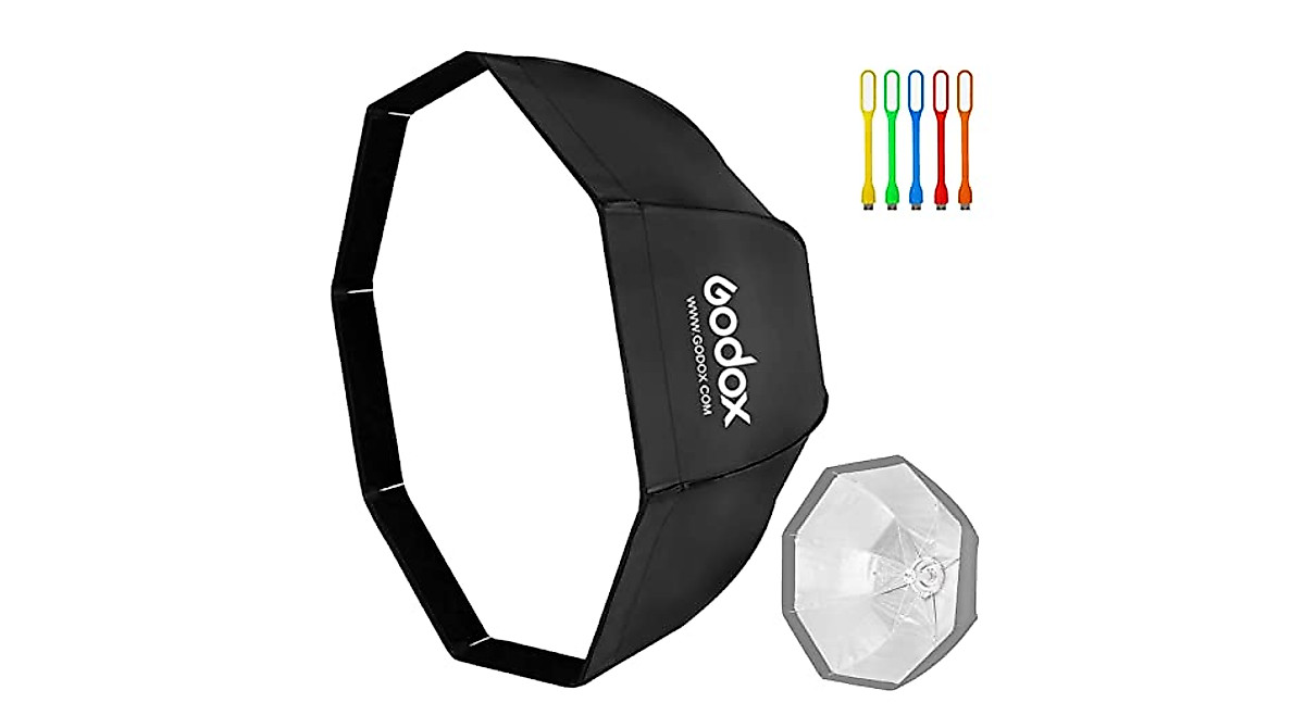 Godox 47" Octagon Softbox Kit | Pro Photography Lighting