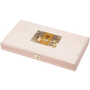 Laguiole Excellence boxed set of 6 natural Nacrine handle knives