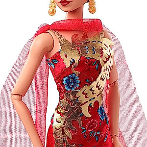 Barbie Doll, Anna May Wong for Barbie Inspiring Women Collector Series, Barbie Signature, Red Gown