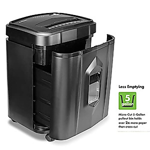 Aurora AU1230MA Professional Grade 12-Sheet Micro-Cut Paper and CD/Credit Card Shredder/ 10 Minutes Continuous Run Time