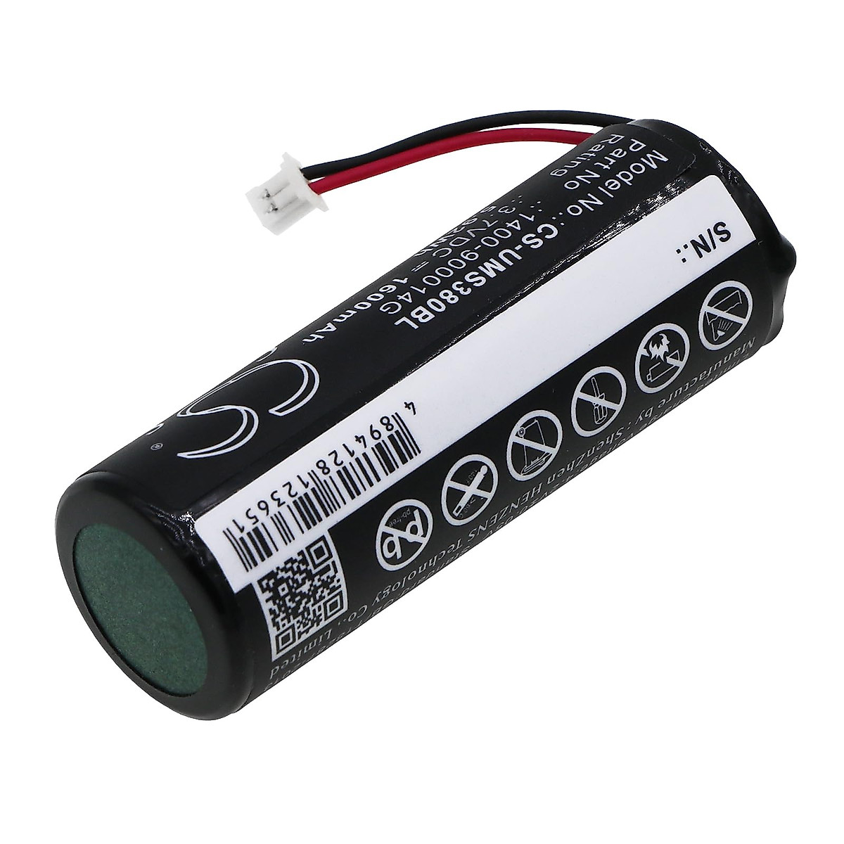 Battery for Unitech MS380 MS380-CUPBGC-SG, Replacement for 1400-900014G Battery