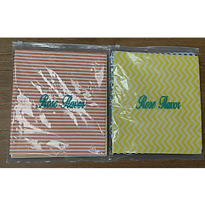 Fat Quarter Fabric Bundles Printed Calico Cloth Pre-Cut Quilting Cotton Twill Striped Printed Assortments,Craft Cloth Bundle Squares,DIY for Sewing Crafting Rose Flavor(Stripe 8pcs,18 by 20.5Inch)