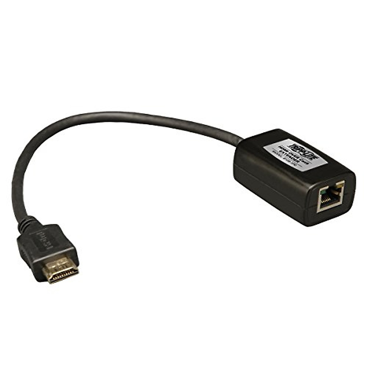 Tripp Lite HDMI Over Cat5 / Cat6 Extender, Receiver for Video and Audio 1920x1200 1080p at 60Hz(B126-1P0),Black